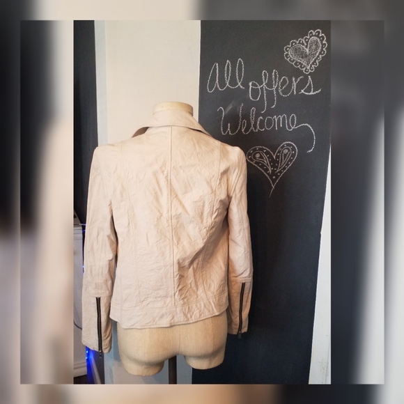 RACHEL Rachel Roy | Jackets & Coats | Rachel Rachel Roy Genuine Leather ...
